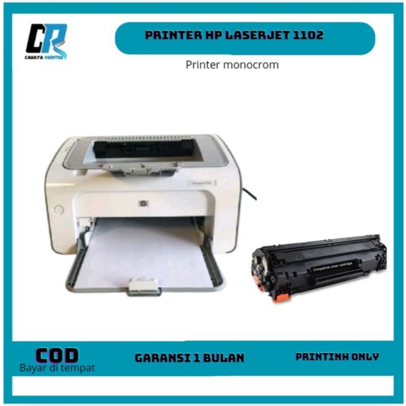 Jual printer hp Laserjet 1102 monocrom | Shopee Indonesia