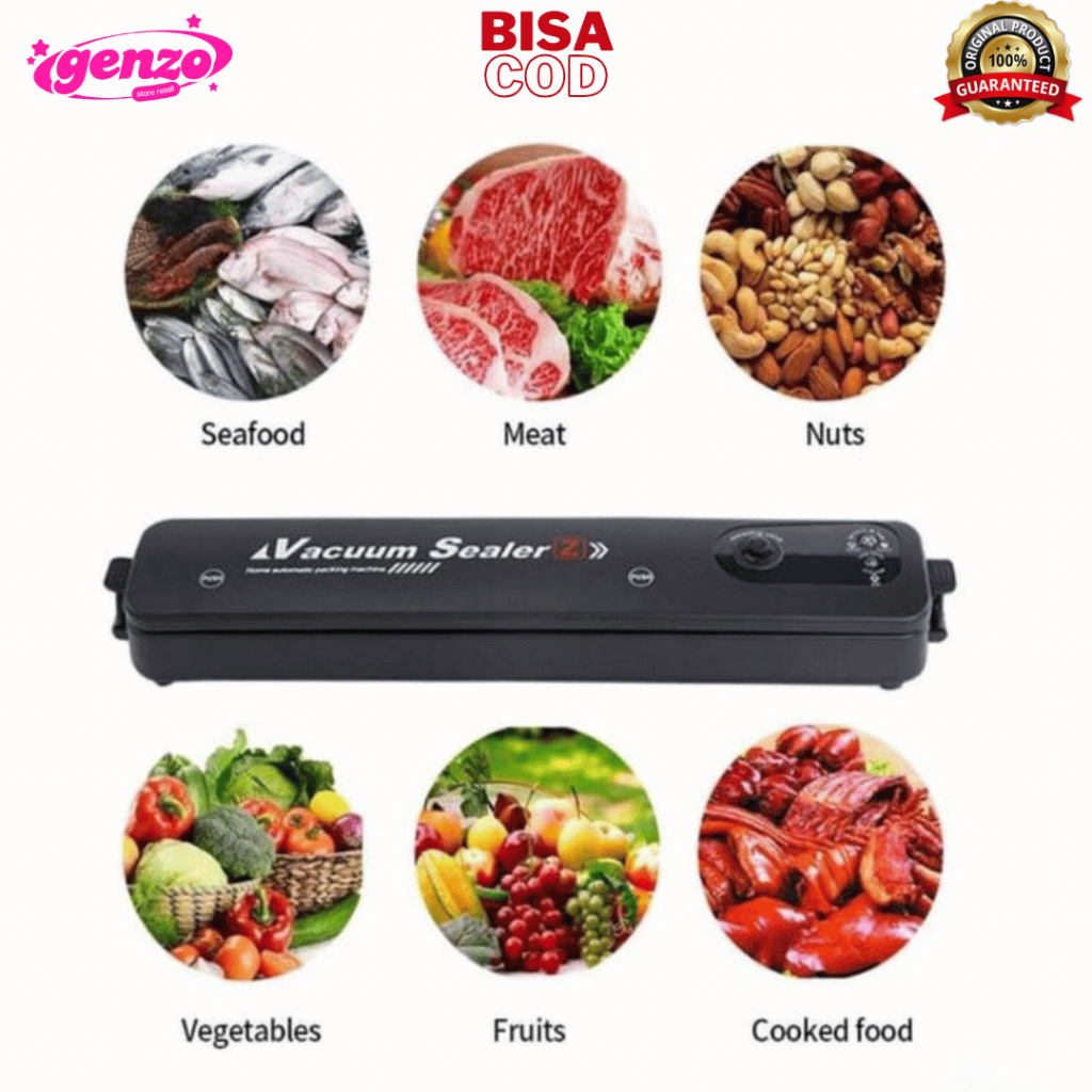 Jual Mesin Vacuum Sealer untuk pengemasan makanan / Mesin Vakum Sealer ...