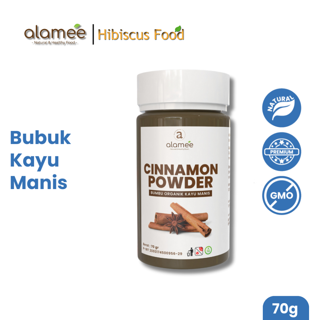 Jual ALAMEE Kayu Manis Bubuk Cinnamon Powder kayumanis Murni Asli Tanpa ...