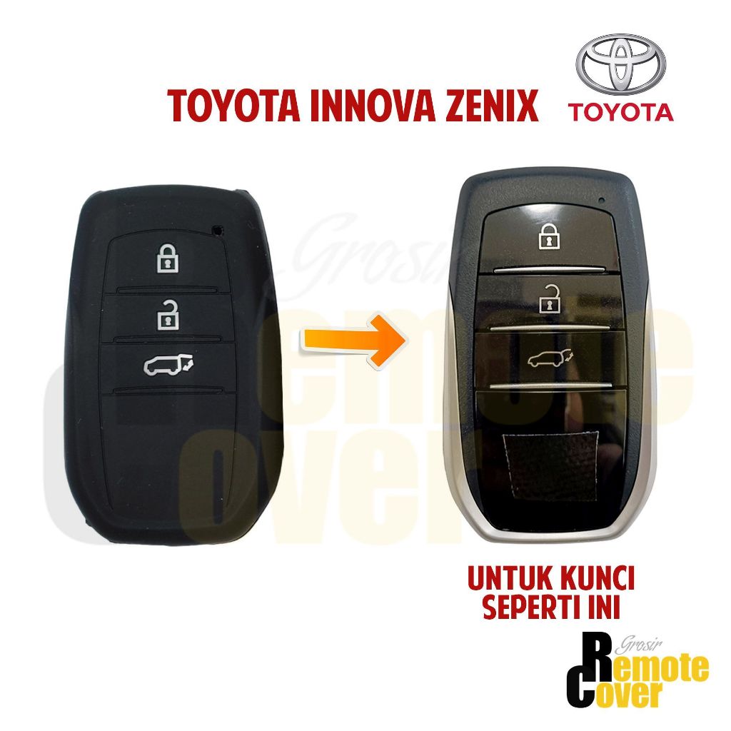 Jual Silikon Kunci Remote Cover Sarung Smartkey Toyota All New Kijang ...