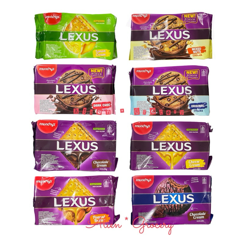 Jual PROMO!!! LEXUS MUNCHYS MUNCHY’S Sandwich Cookies Original Mixed ...