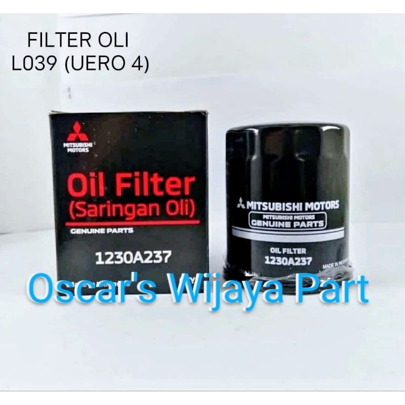 Jual FILTER OLI MITSUBISHI L039 EURO 4 OIL FILTER L300 DIESEL EURO 4 ...