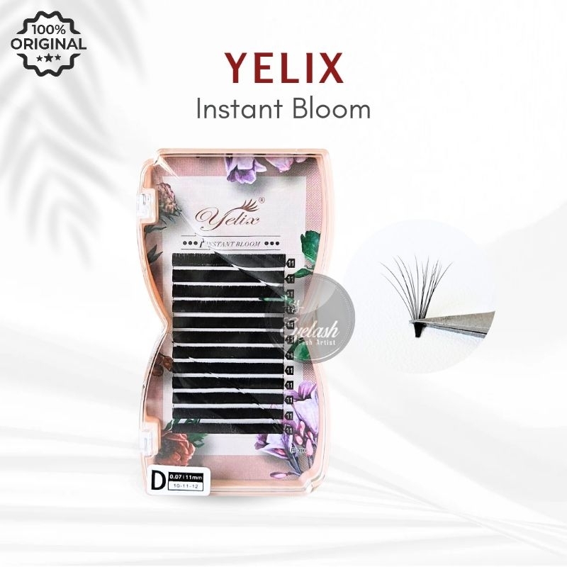 Jual YELIX bloom blossom lash (easy fanning) volume russian. Eyelash ...