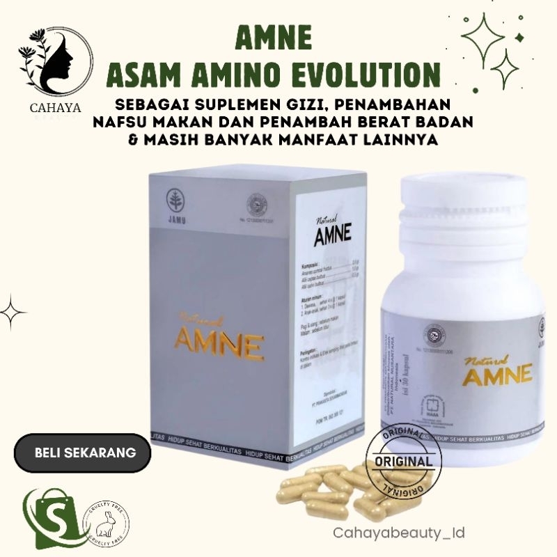 Jual AMNE/ PENAMBAH BERAT BADAN / PENAMBAH NAFSU MAKAN ISI 30 KAPSUL ...