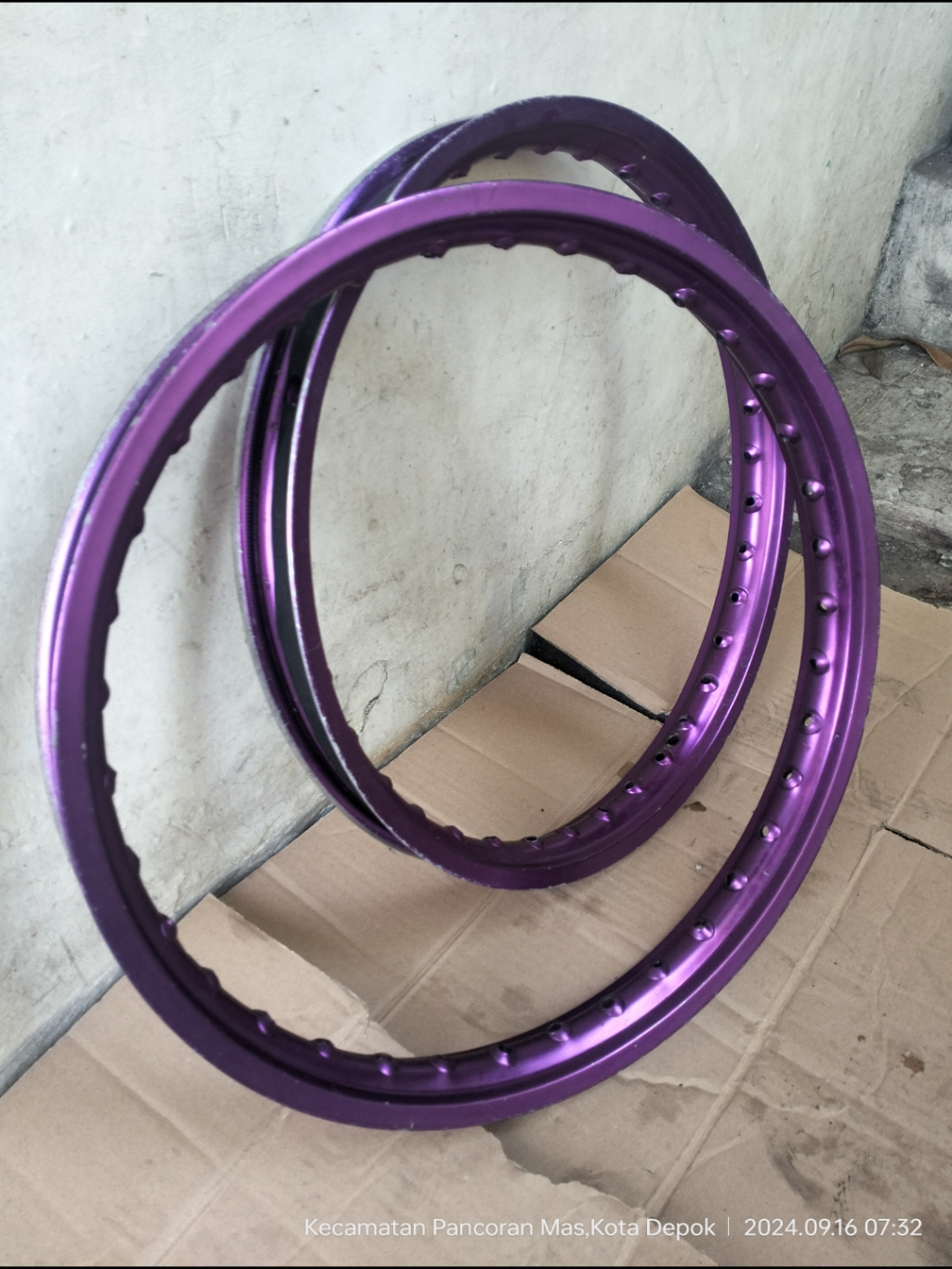 Jual Velg v Rossi ring 17.140 bekas (2pcs) | Shopee Indonesia