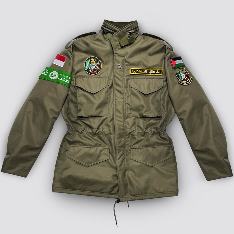 Jual Jaket Palestina jaket parka army military Palestina jaket pria ...