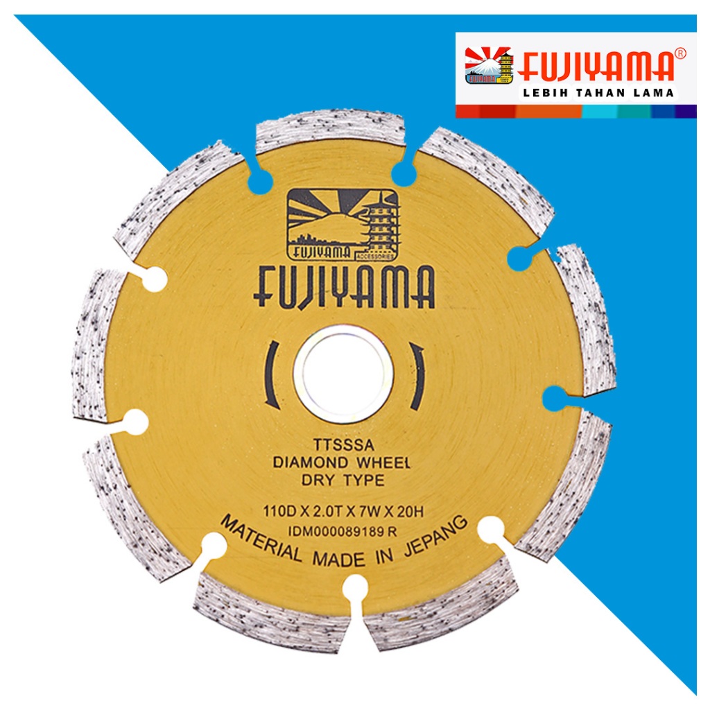 Jual FUJIYAMA Diamond Wheel 4 inch Dry | Shopee Indonesia