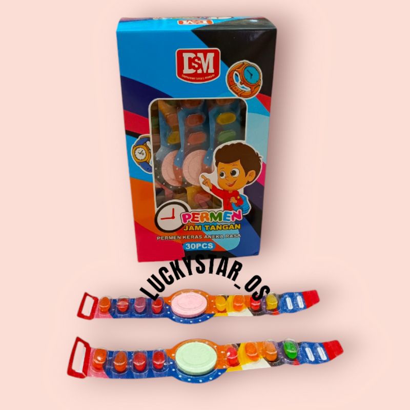 Jual DSM PERMEN JAM TANGAN ISI 30PCS | Shopee Indonesia