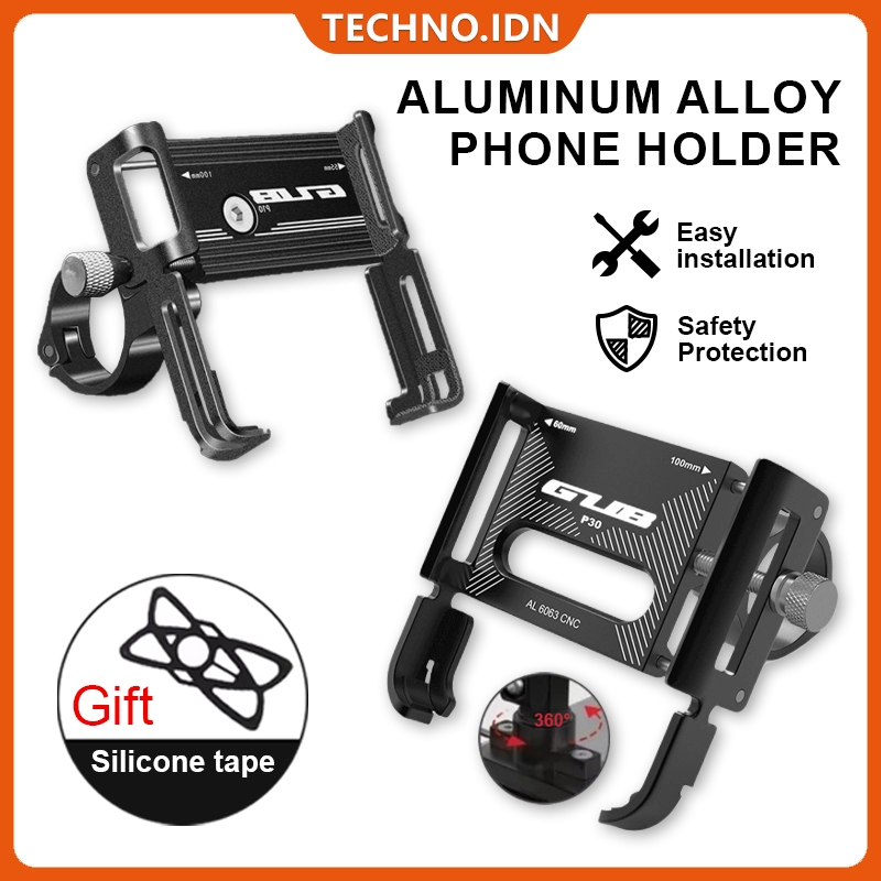 Jual GUB P10 P30 Holder Handphone Phone Anti Getar Aluminium Stang Sepeda Motor Bracket | Shopee ...
