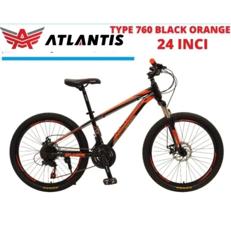 Jual SEPEDA MTB 24 INCH ATLANTIS 760 SEPEDA GUNUNG ATLANTIS MTB ...