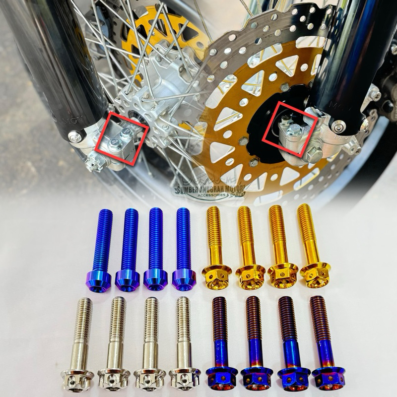 Jual BAUT KLEMAN AS RODA DEPAN MGV HT REALJUMP PROBOLT & TITANIUM KING ...