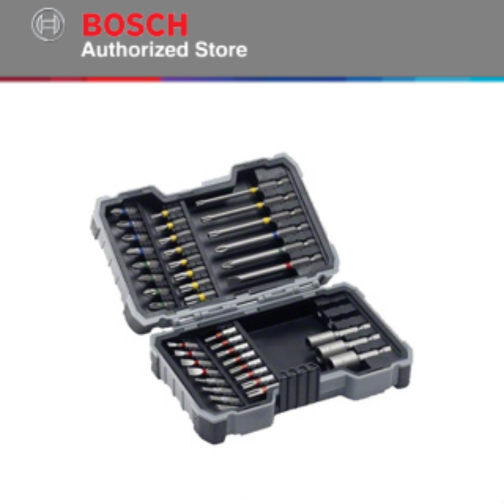 Jual Bosch 43 Pcs Mata Obeng Set / Screwdriver Set | Shopee Indonesia