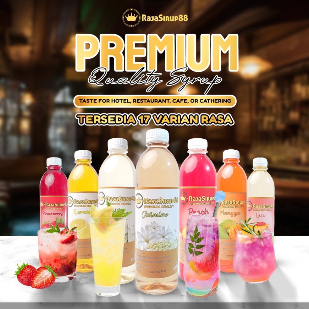 Jual [SIRUP SERIES] Sirup Aneka Rasa Minuman Sirop Flavoured Syrup BPOM ...