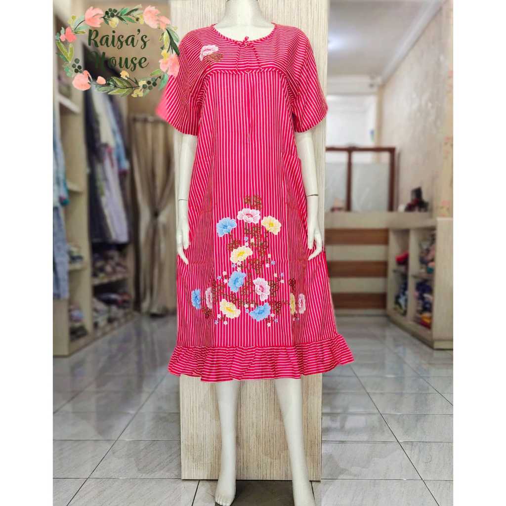 Jual DASTER PENDEK BORDIR KHAS MALANG - REMPEL BAWAH | SALUR - MERAH ...