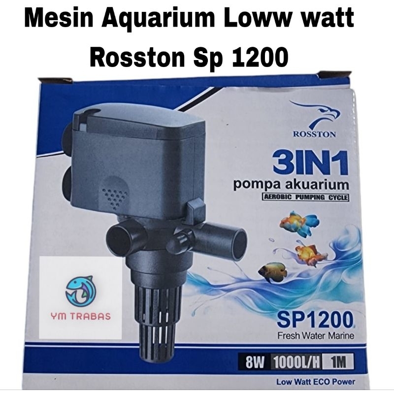 Jual Rosston Sp 1200 Mesin Aquarium Loww watt | Shopee Indonesia