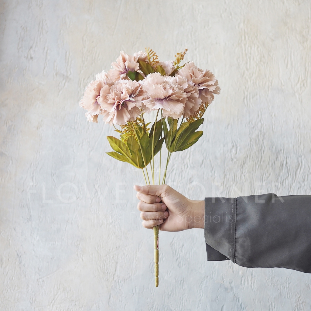 Jual Bunga Artificial Carnation Gradasi Group (B24165) | Shopee Indonesia
