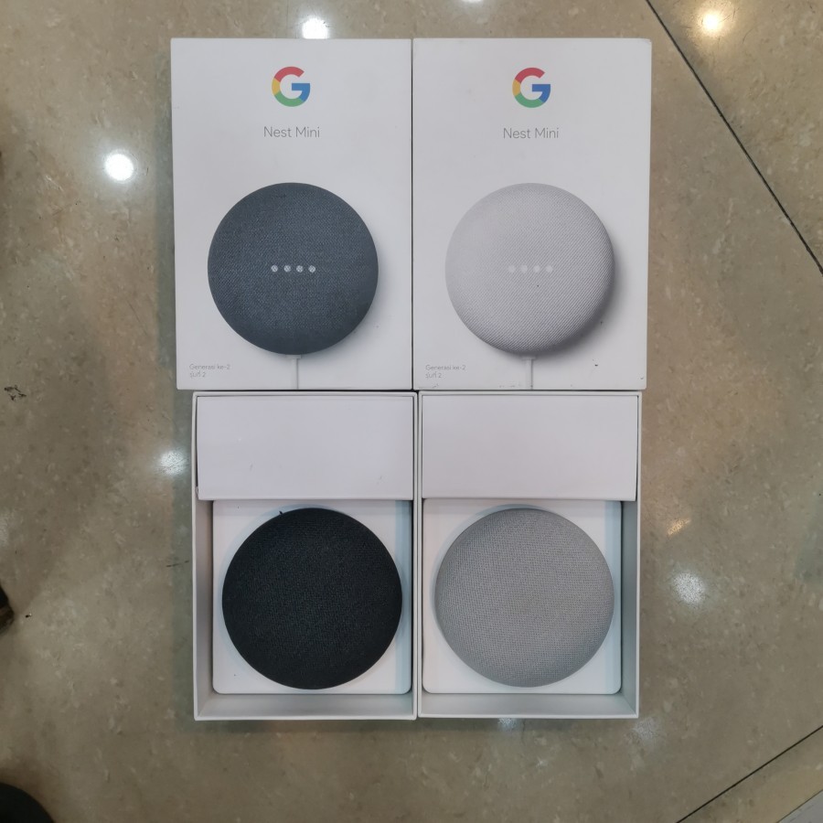 Jual GOOGLE NEST MINI 2ND GENERATION SMART SPEAKER ORIGINAL | Shopee ...