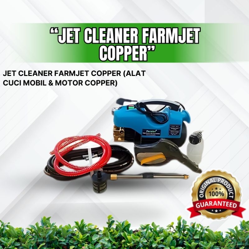 Jual JET CLEANER FARMJET COPPER (alat cuci mobil & motor copper ...