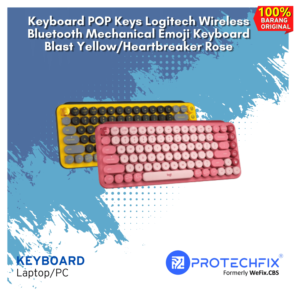 Jual Keyboard POP Keys Logitech Wireless Bluetooth Mechanical Emoji ...