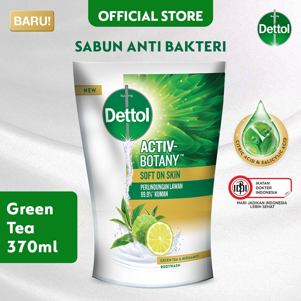 Jual Dettol Activ Botany 370 g | Shopee Indonesia