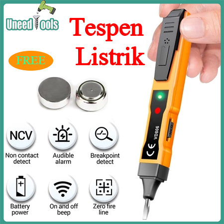 Jual UneedTools Tespen Listrik Tang Cek Kabel PutusTestpen Otomatis ...
