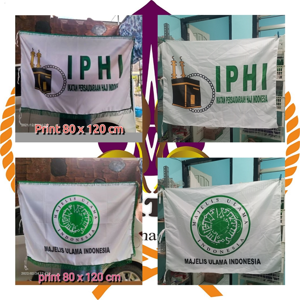 Jual Bendera MUI Majelis Ulama IPHI Ikatan Persaudaraan Haji Indonesia ...