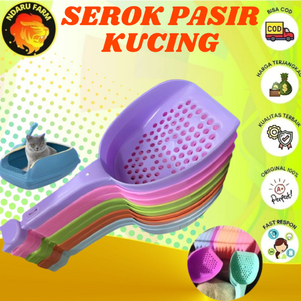 Jual Serok Pasir Kucing Terbaik Mudah Digunakan untuk Memisahkan ...