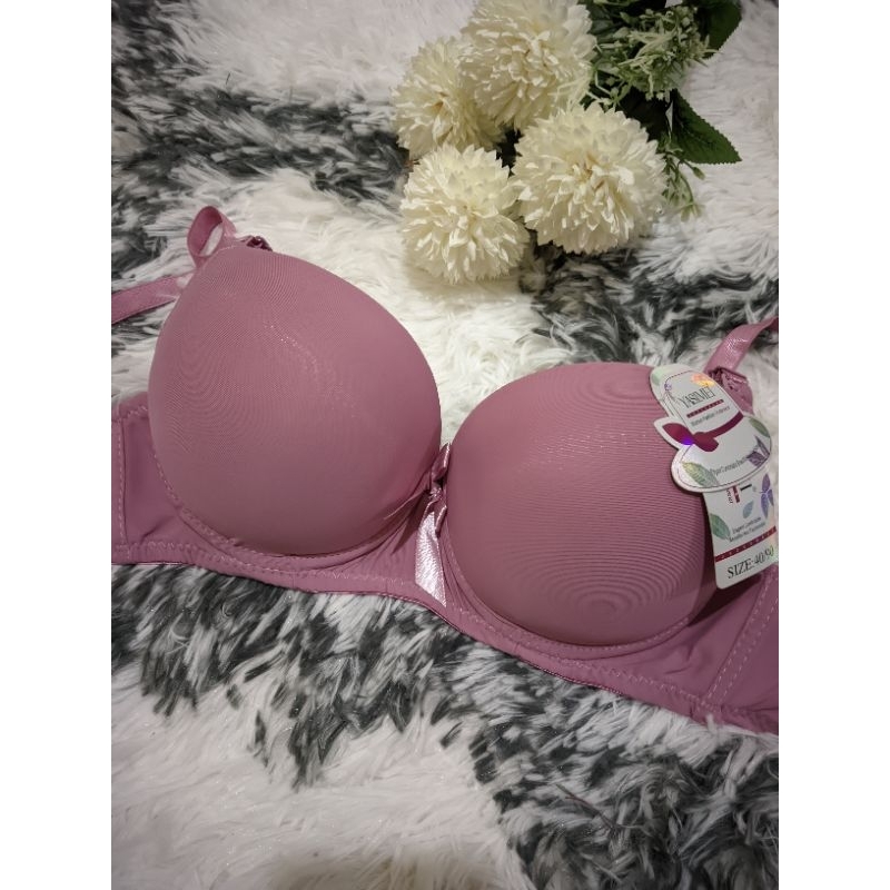 Jual Bh Bra Cantik Busa tebal Pake Kawat Beha Bh Kait 3 CUP B Push Up | Shopee Indonesia