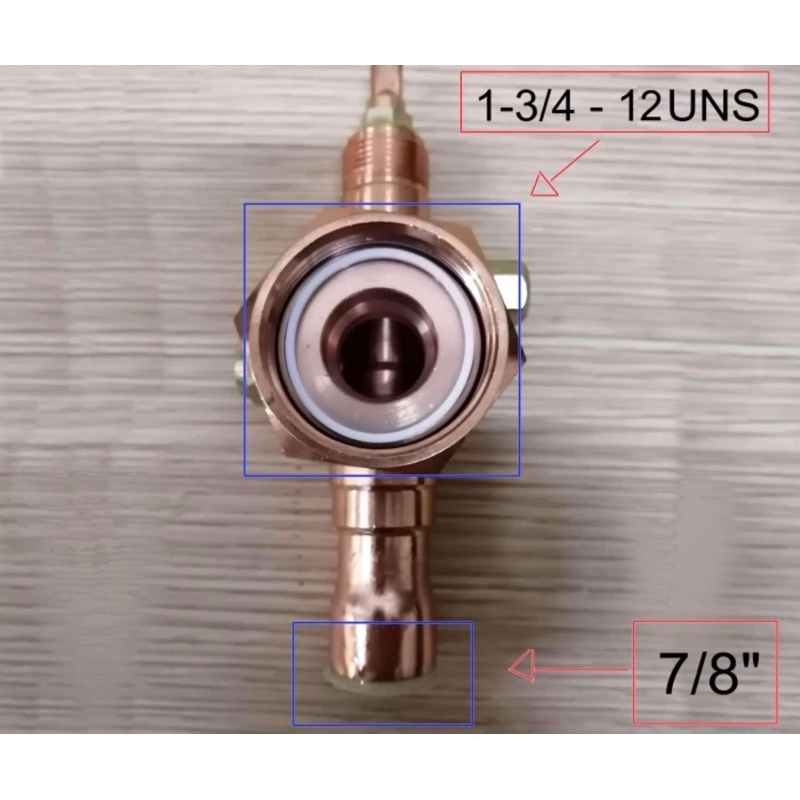 Jual CUT OFF VALVE 7/8 INCH 1 3/4”-12UNS | KRAN ROTALOCK/ROTOLOCK ...