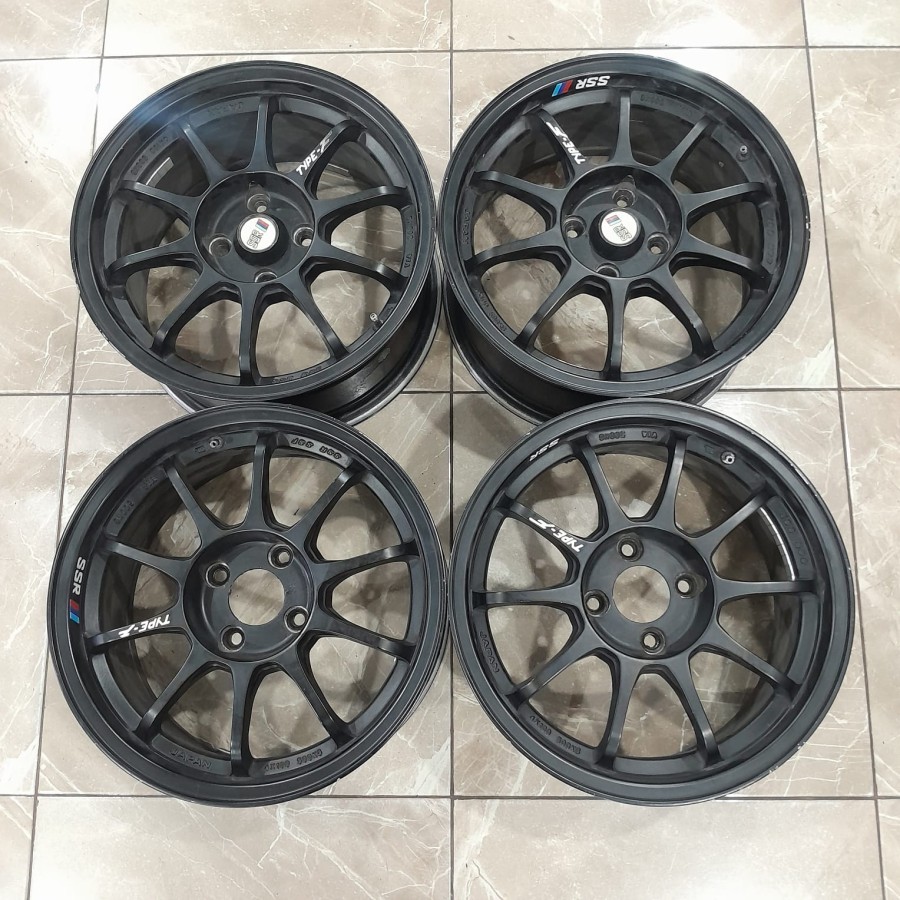 Jual Velg Bekas Racing SSR R15 Baut 4x100 Buat Mobil Brio Sigra Calya Vios Jazz | Shopee Indonesia