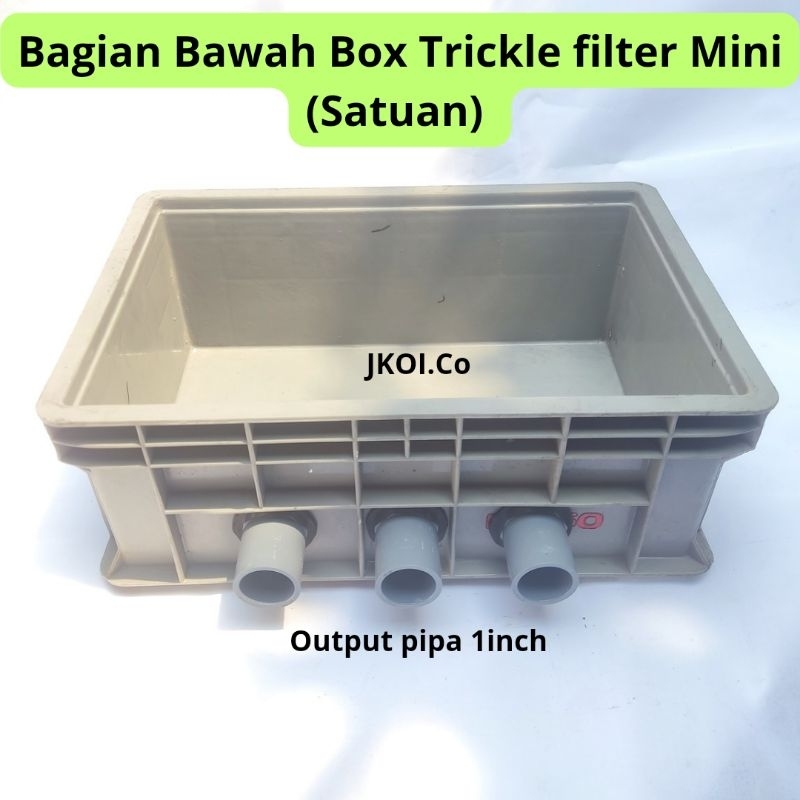 Jual TRICKLE BOX FILTER KOLAM IKAN KOI AQUARIUM MINI BAGIAN BAWAH ...