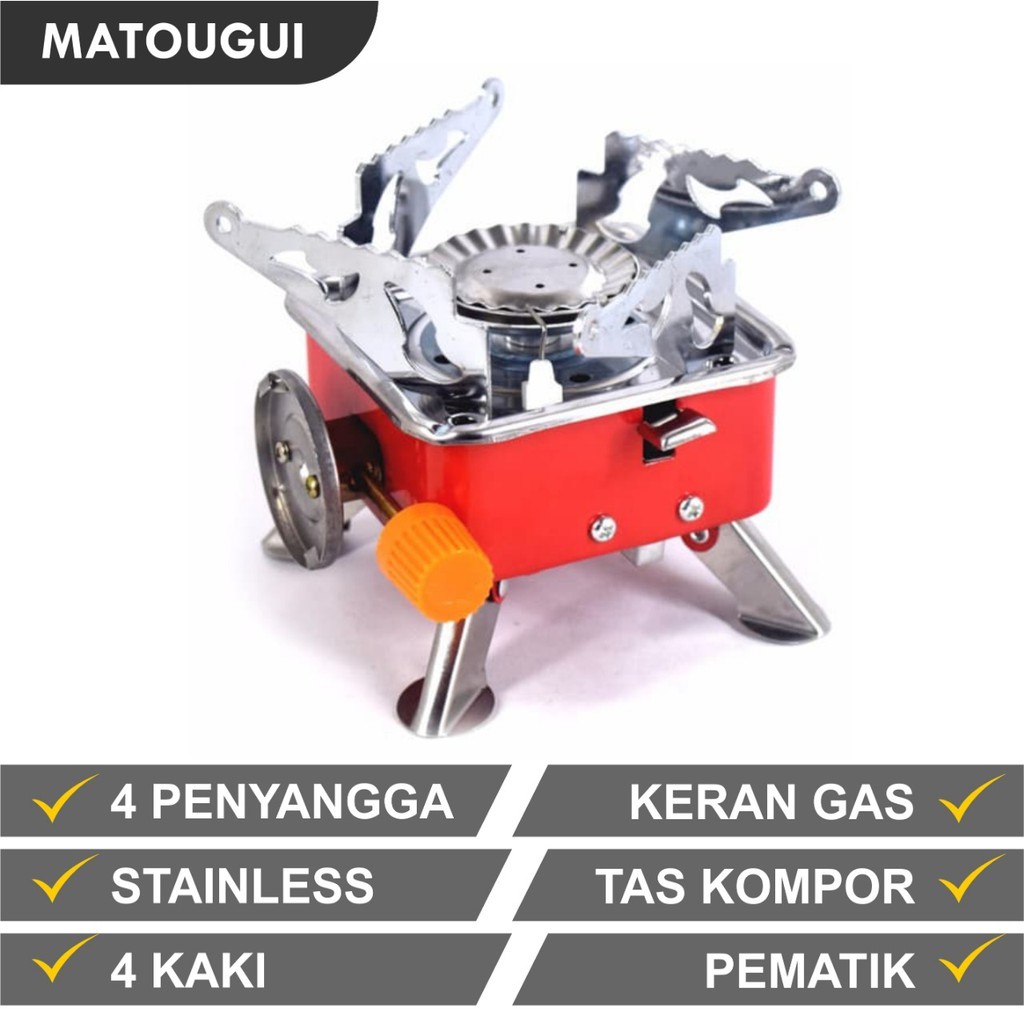 Jual Kompor Camping Portable / Kompor Gas Mini Kotak - Portable dan ...