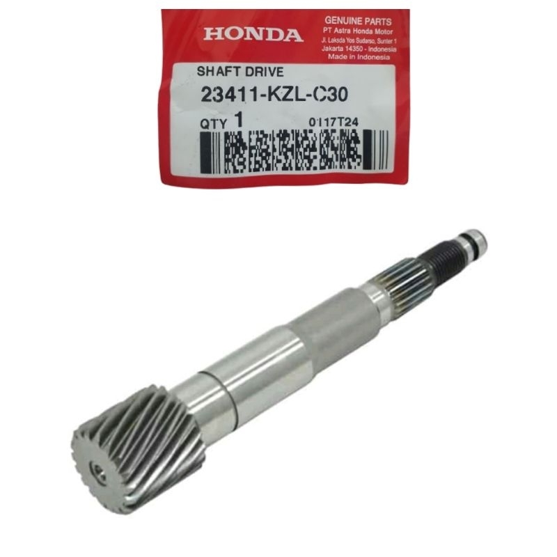 Jual 23411-KZL-C30 AS PULLEY BELAKANG SHAFT DRIVE 18T BEAT FI SCOOPY FI ...