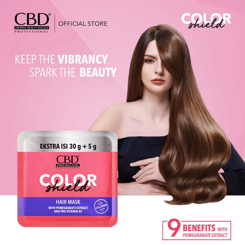Jual CBD Color Shield Hair Mask Sachet 35 gr | Shopee Indonesia