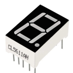 Jual Led Seven 7 Segment Segmen 1" 1 Inch 1 Inci Digit Display Merah ...