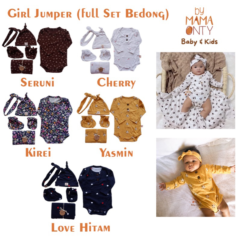 Jual BYMAMAONTY - GIRL Jumper (Full SET Bedong) | Shopee Indonesia Jual BYMAMAONTY - GIRL Jumper (Full SET Bedong) | Shopee Indonesia