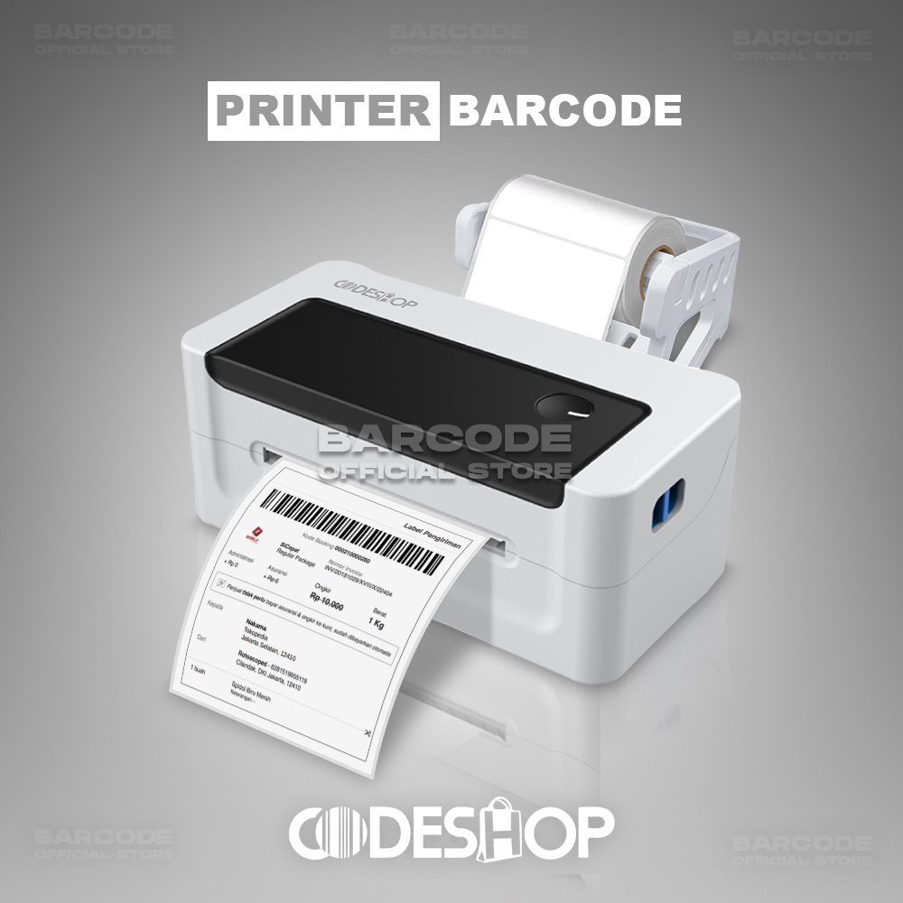 Jual Barcode Termal Printer Codeshop CB199BT Cetak Label Harga ...