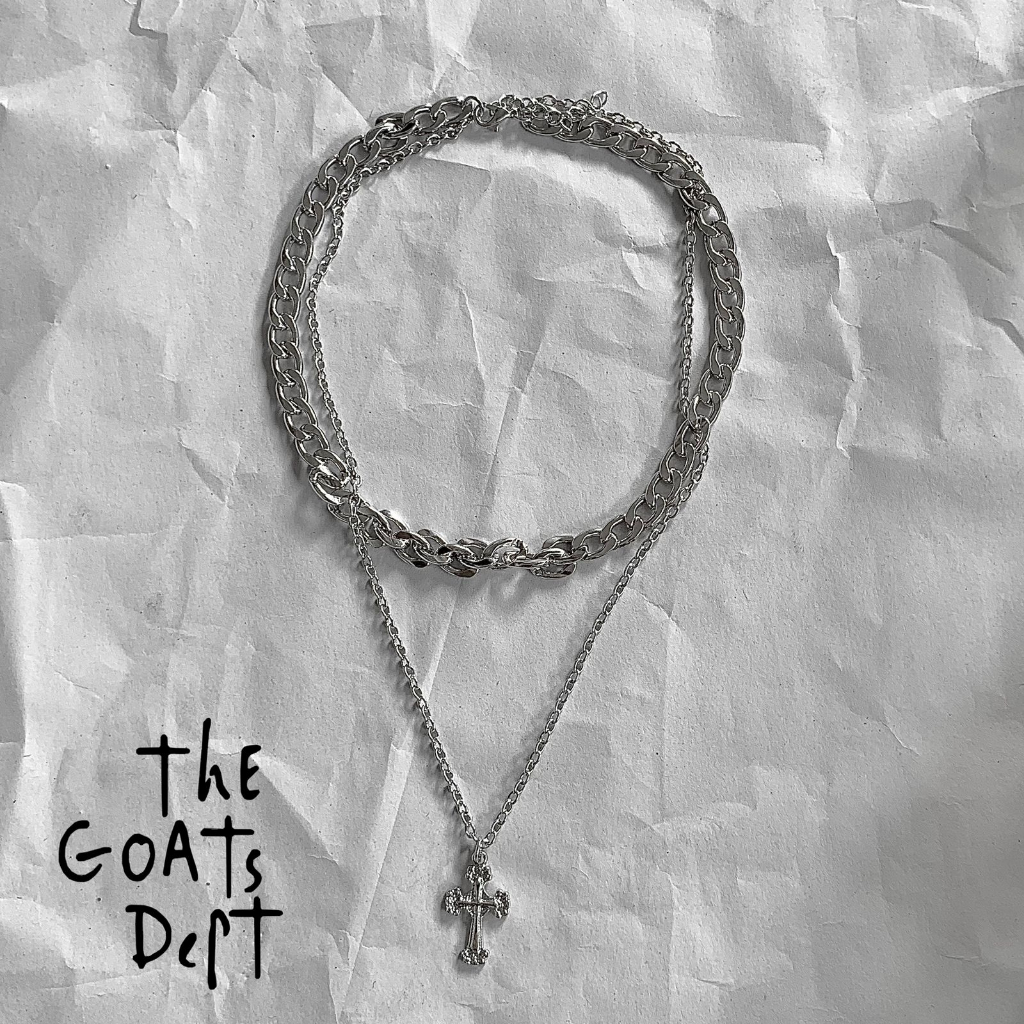 Jual The Goats Dept - RM Cross Necklace Original / tgd905 kalung model ...