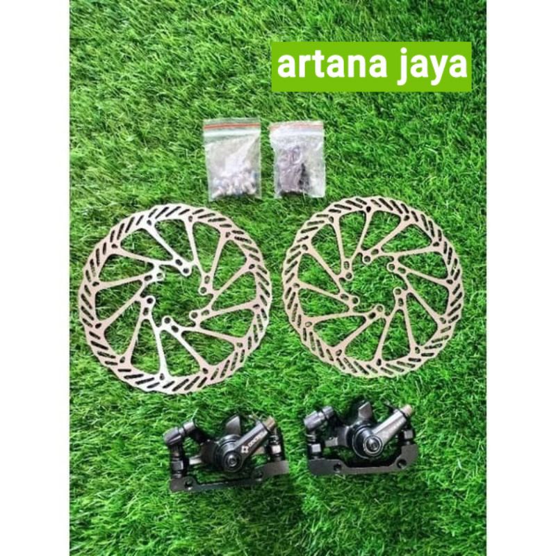 Jual discbrake/rem cakram set sepeda odessy untuk sepeda mtb lipat bmx ...