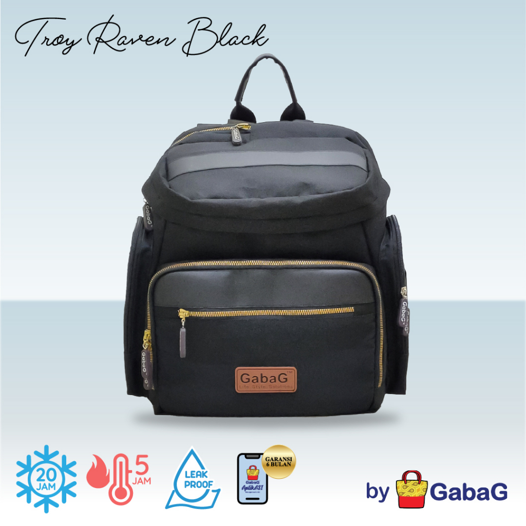 Jual [PROMO PAYDAY FREE ONGKIR] GabaG Tas Asi – Backpack Coolerbag Troy ...