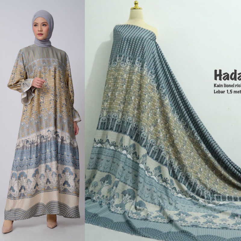 Jual kain lionel richi motif terbaru // kain etnik sarra // kain lionel ...