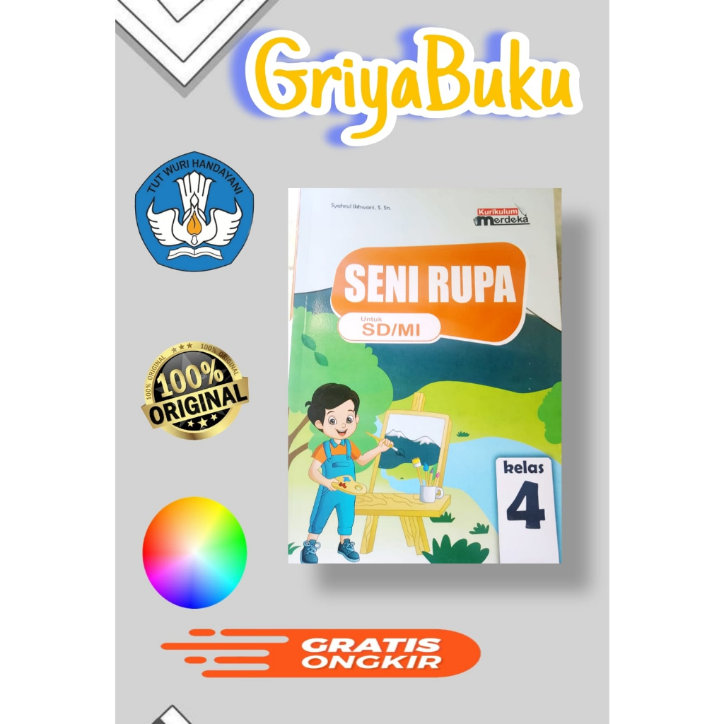 Jual BUKU PAKET SISWA SD/MI SENI RUPA KELAS 4 WAHANA KARYA JAYA KURIKULUM MERDEKA (KURMER ...