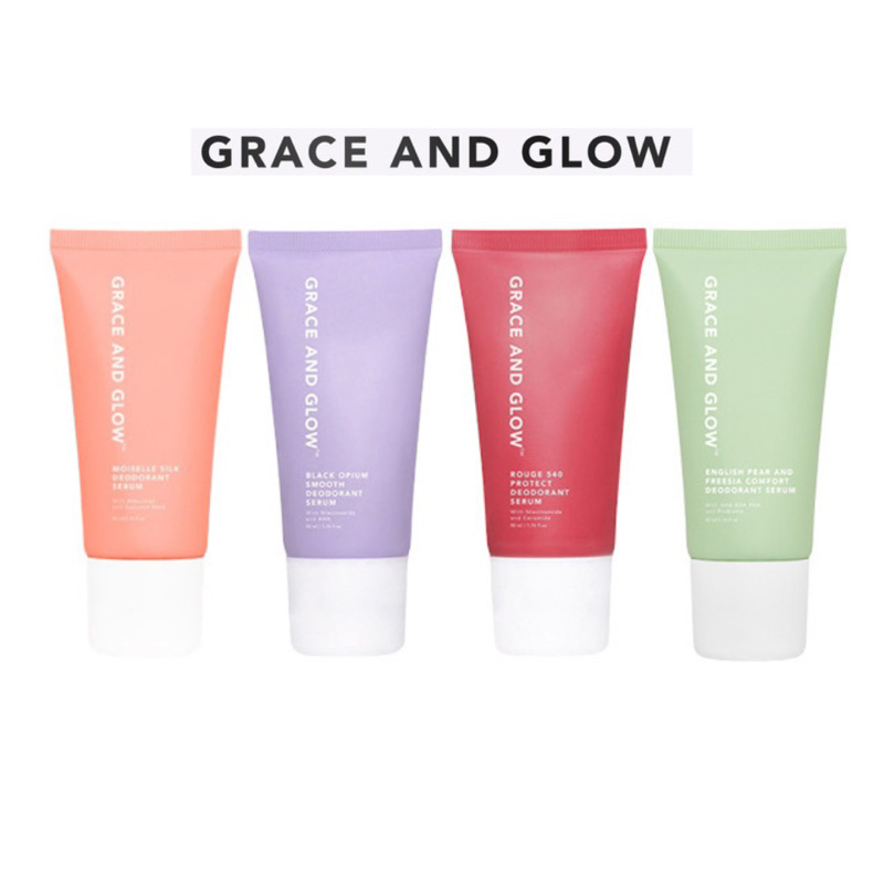 Jual Grace and Glow / Grace n Glow DEODORANT (Moisele Silk / Black ...