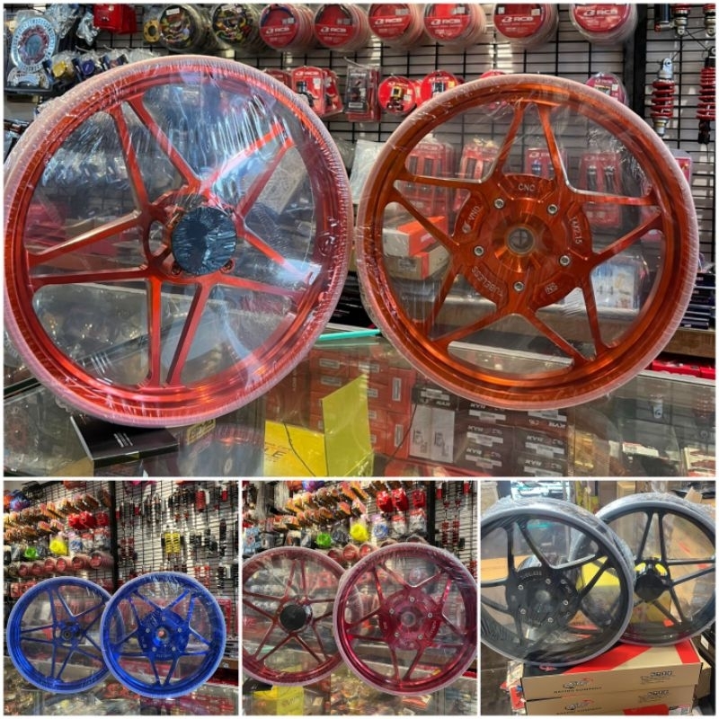 Jual Velg VND V Speed Vspeed X1R King Speed Bintang Ring 14 CNC Alloy ...