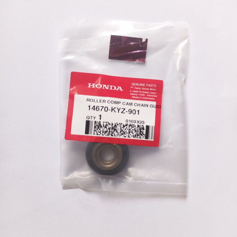 Jual 14670-KYZ-901 Rol Kamprat Kecil Roller Cam Chain Guide Blade Supra ...