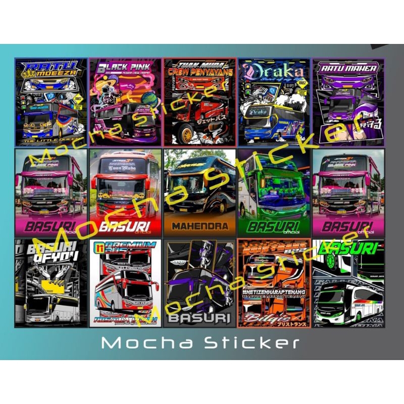 Jual stiker Basuri isi mini | Shopee Indonesia