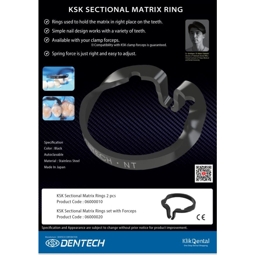 Jual KLIK DENTAL KSK Sectional Matrix Ring | Shopee Indonesia