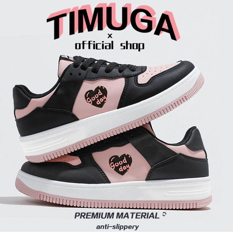 Jual TIMUGA Sepatu Wanita Wedges Olahraga Sepatu Sneakers Cewek Sport ...