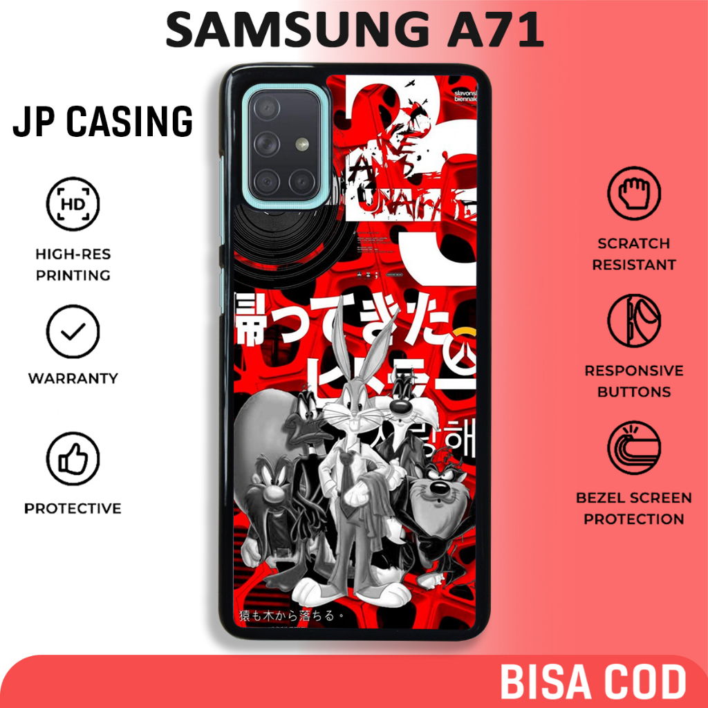 Jual case samsung A71 terbaru motif aesthetic art 3 hitam lucu keren ...