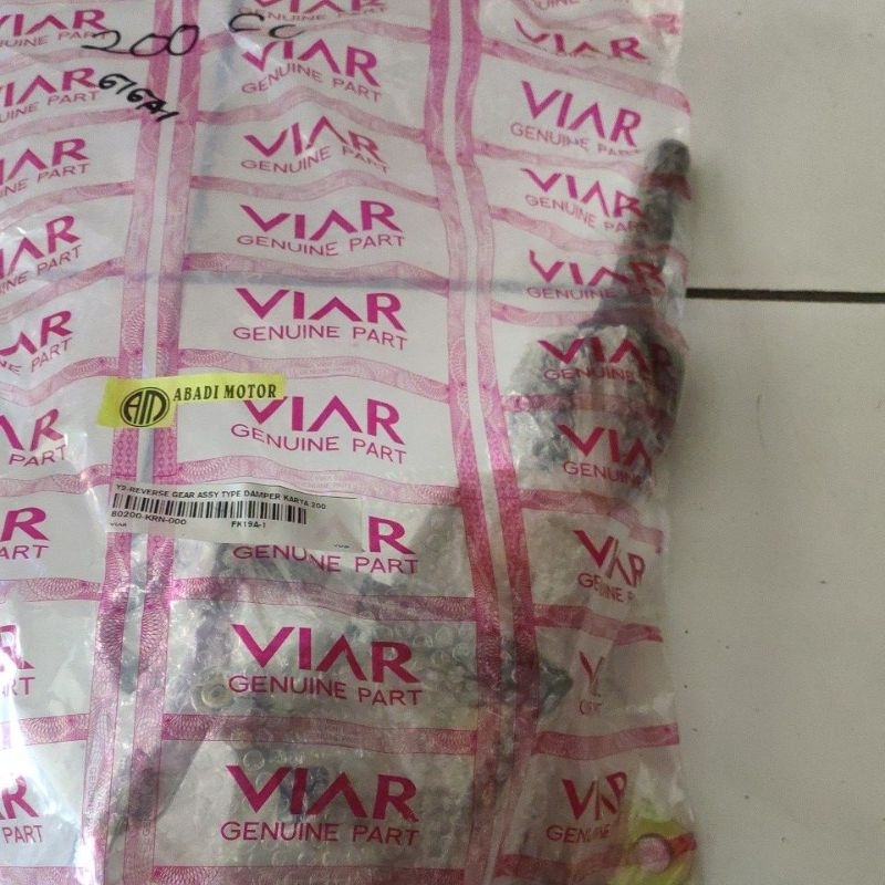 Jual Reverse assy viar / Gear box viar new / versneleng viar panjang150 ...